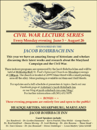 2024 Civil War Lecture Series - Jacob Rohrbach Inn